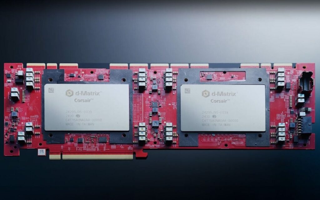 Corsair, new d-Matrix card, accelerates AI without using a GPU – ZaReason