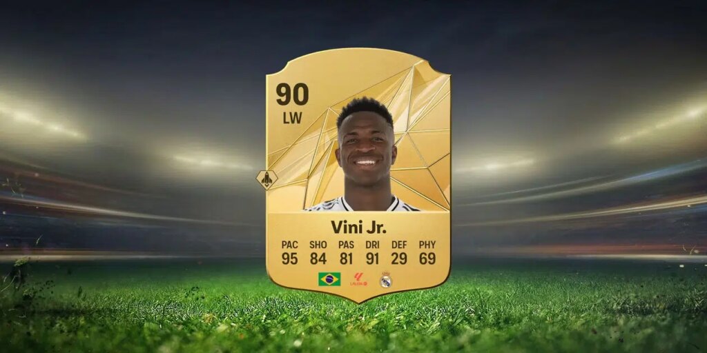 Vini Jr, The Best 2024, has one of the best grades in EA Sports FC 25 ...
