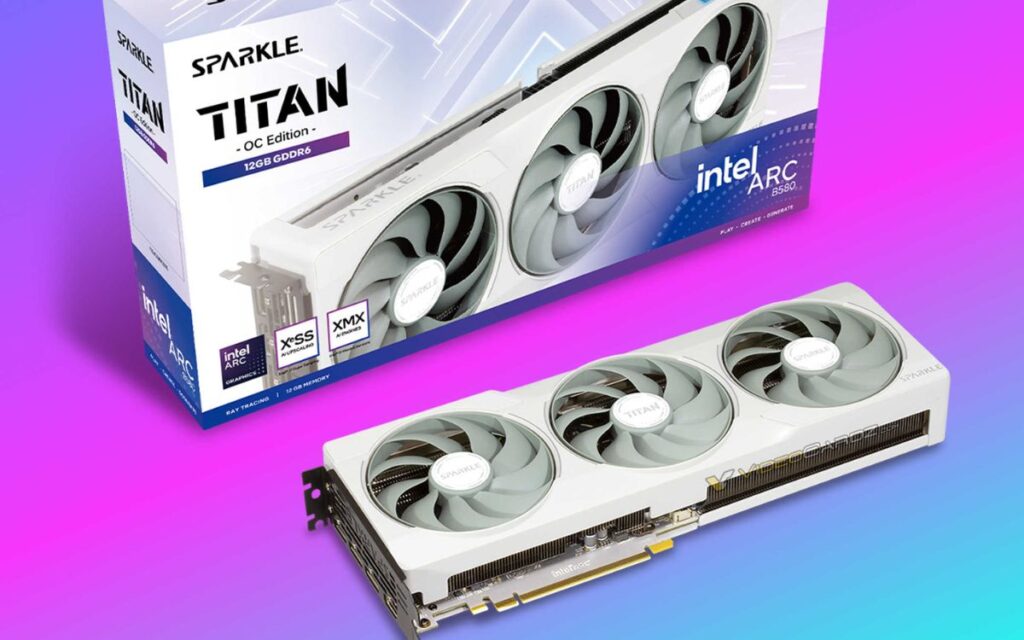 Sparkle reveals Intel Arc B580 Titan Luna, white version of its Battlemage – ZaReason